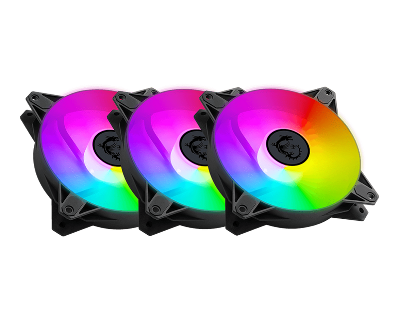 MAG F120 ARGB-3RB 機殼散熱風扇 (黑) – MSI Store | 微星品牌旗艦館