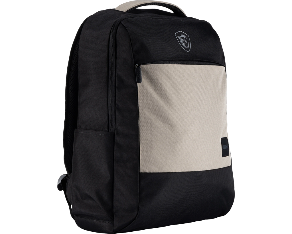 【筆電配件】MSI Essential Backpack II 16吋筆電後背包 (全新二代羊駝撞色版) — MSI Store | 微星品牌旗艦館